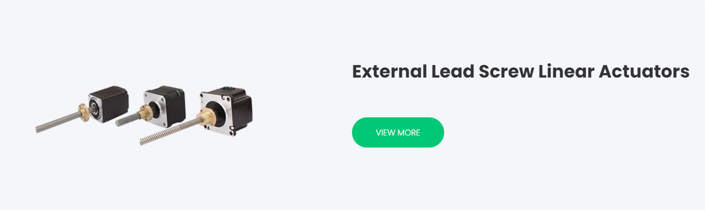 Motorized Lead Screw - Stepper Motor Linear Actuator - HOLRY