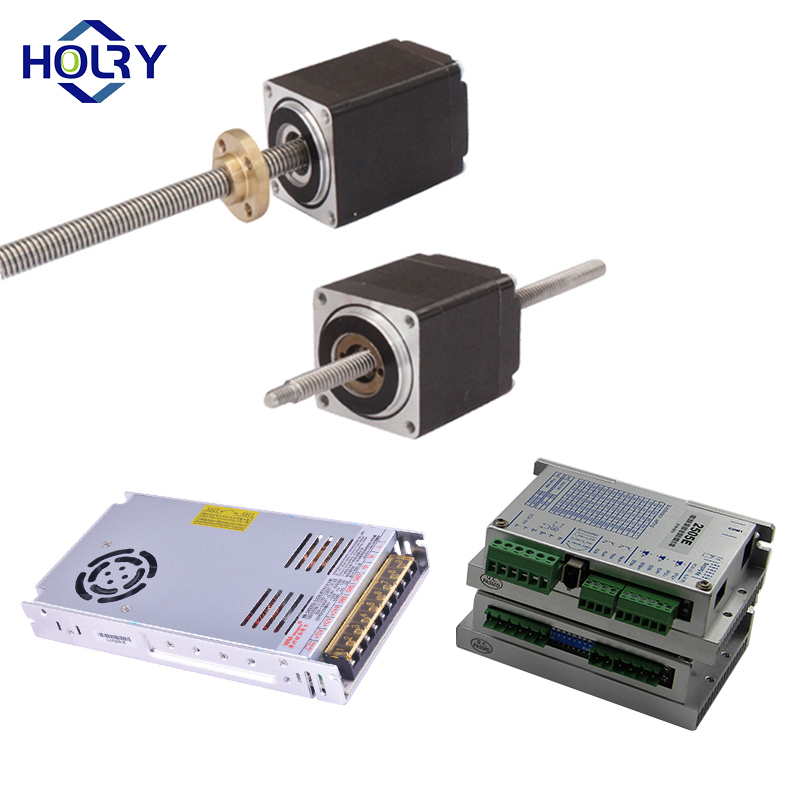Compact Non Captive Nema 8 Tr6 Lead Screw Stepper Motor: 20mm Diameter ...